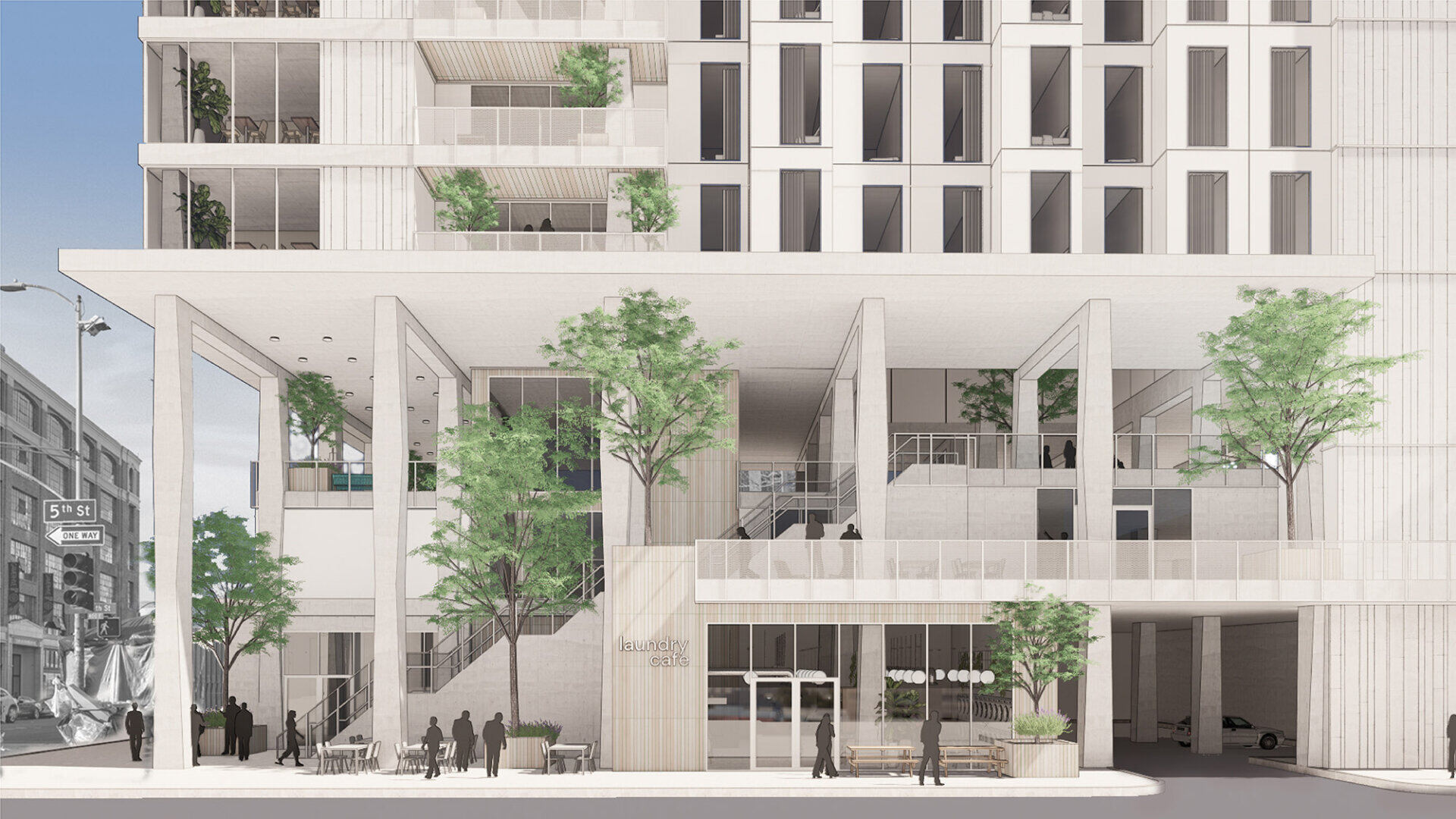 R+D Concept | The Essential - KTGY Proposes Skid Row Project - KTGY