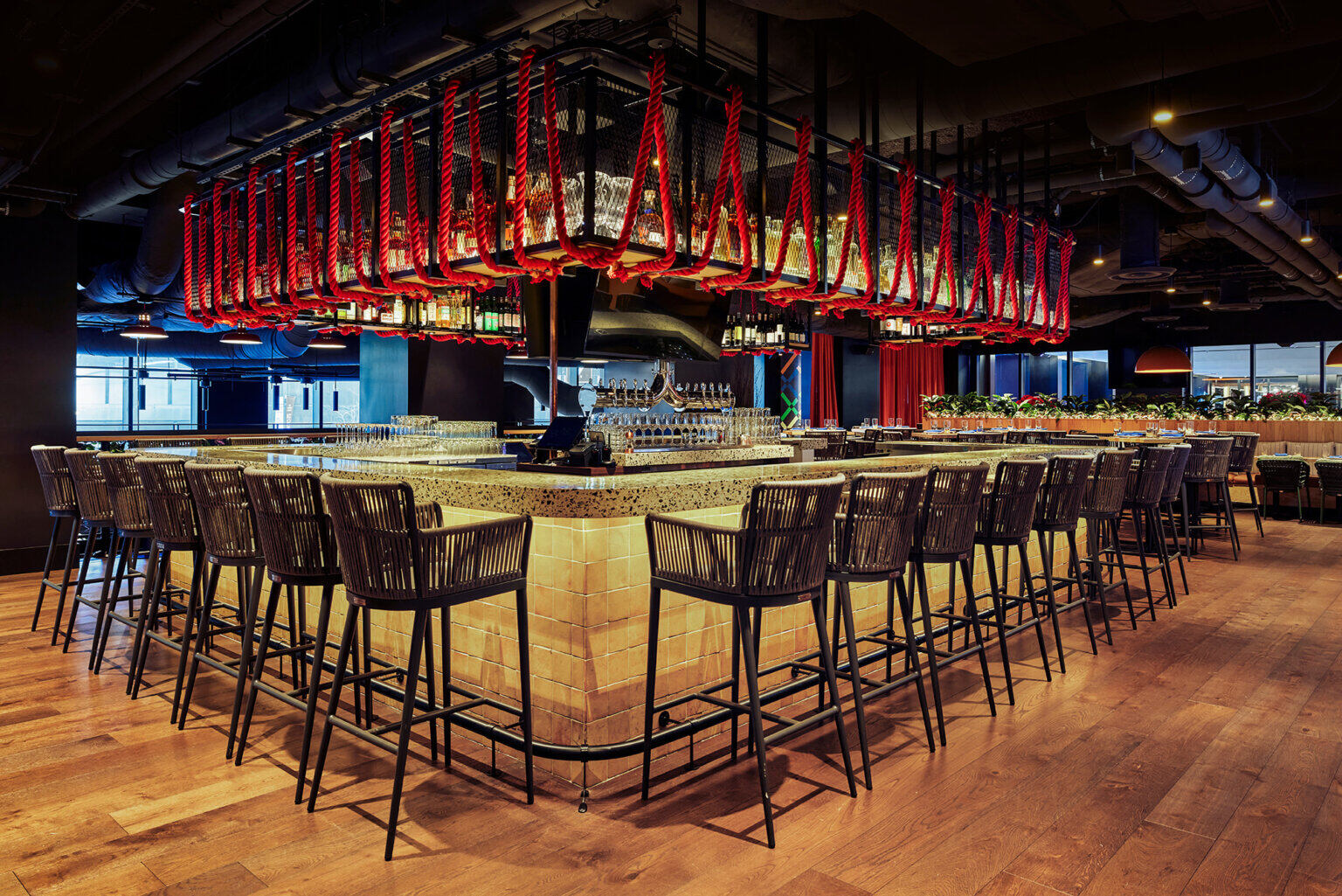 Kindling Cookout & Cocktails, Bar-Restaurant Interior Design - KTGY