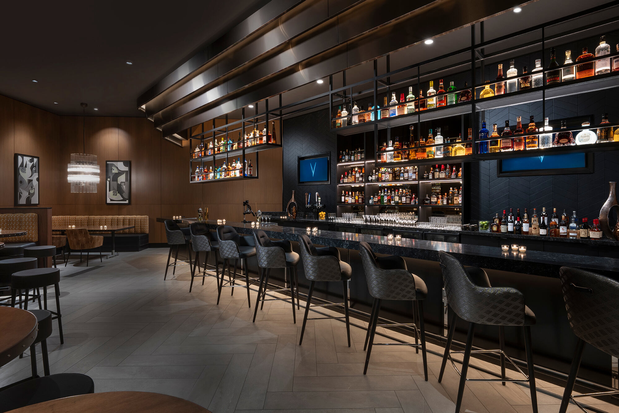 Revel Steak | Restaurant Interior & Brand Design by KTGY