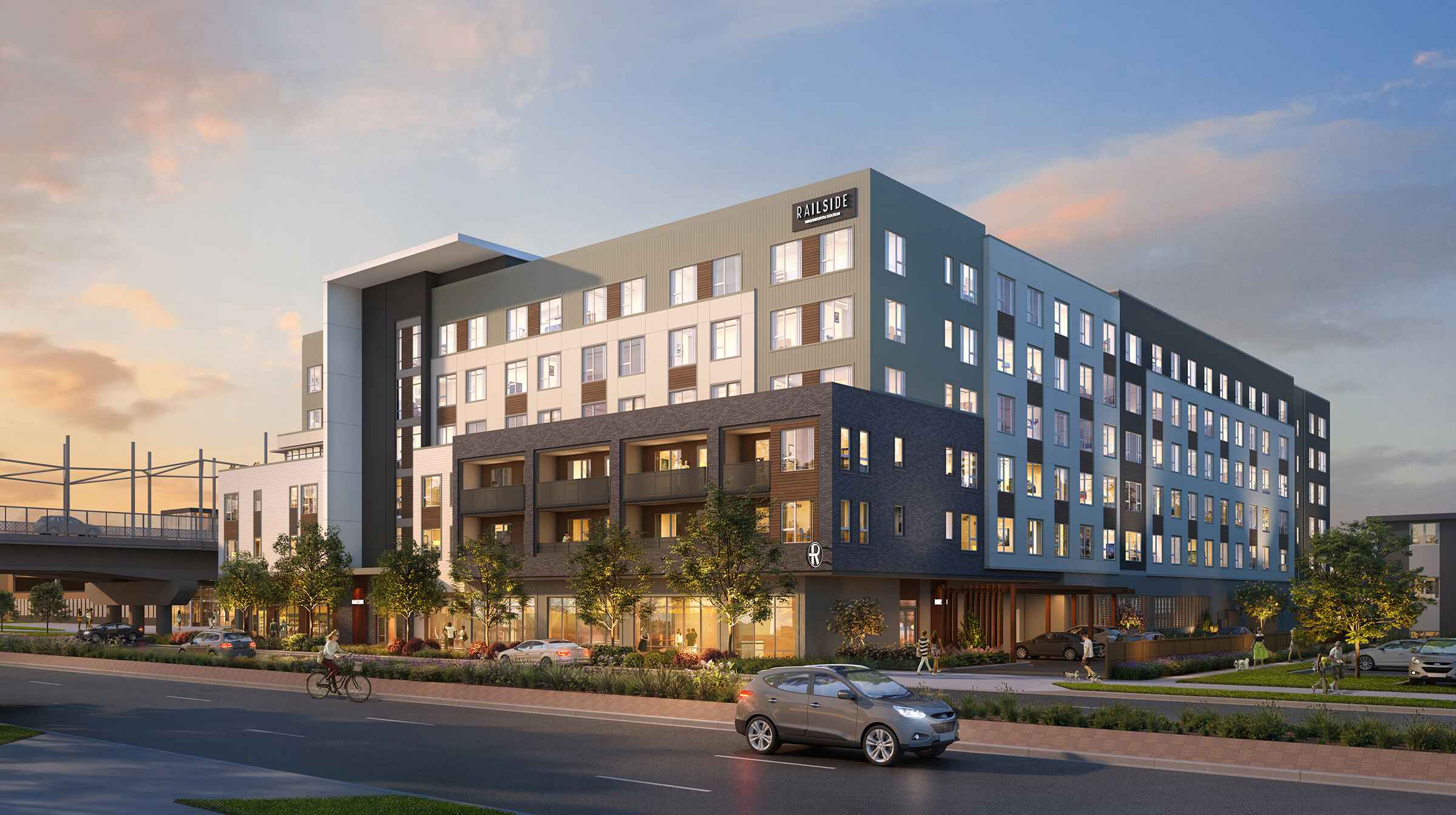 Railside at Wadsworth Station | Multifamily Design by KTGY