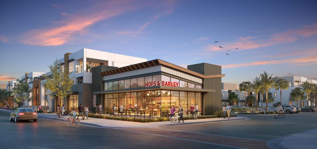 Restaurant Row | Mixed Use Retail & Townhome Design by KTGY