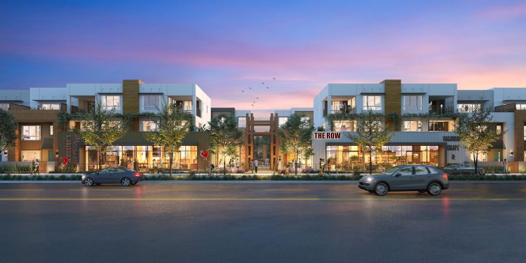 Restaurant Row | Mixed Use Retail & Townhome Design by KTGY