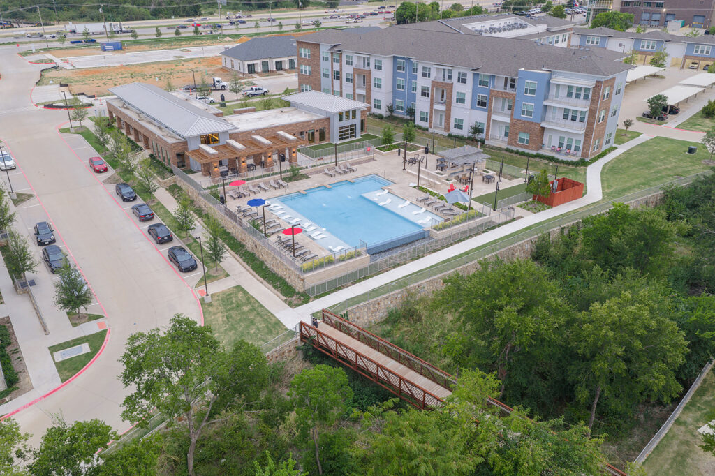 Collin Square | Scenic Garden Walkup Design by KTGY